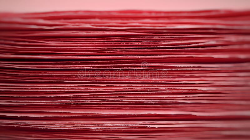 An Aesthetic Study of Rich Red Layers: Textured Papers Capturing Depth ...