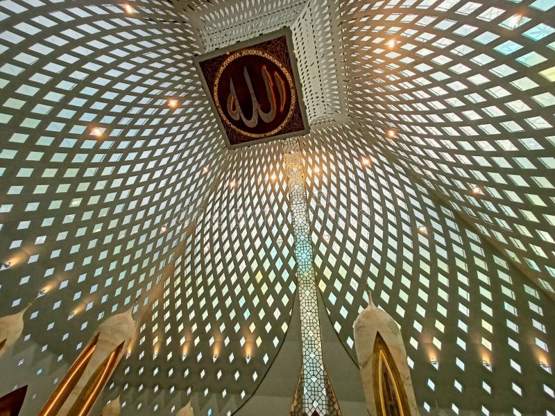 Aesthetic Symbols in the Mosque Stock Photo - Image of design ...