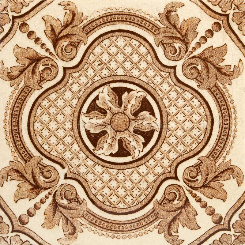 Aesthetic antique tile stock photo. Image of fired, decor - 4022154