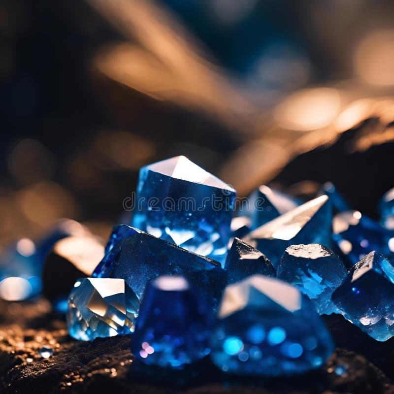 An Aesthetically Pleasing Composition Featuring a Stack of Blue and ...