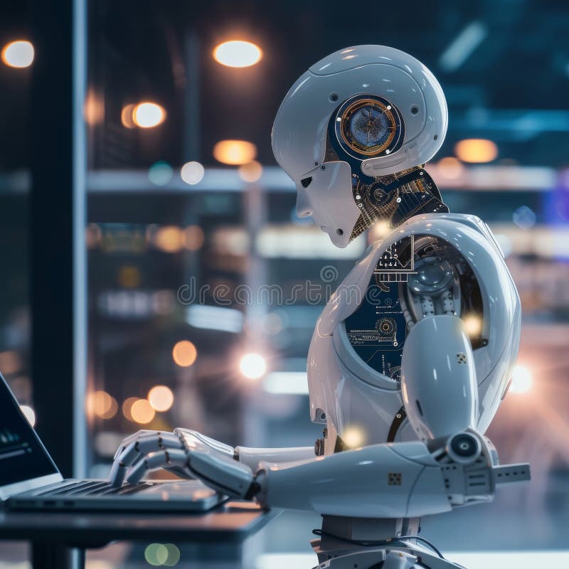 Aesthetics of RPA in Digital Transformation Stock Illustration ... Aesthetics of RPA in Digital Transformation Stock Illustration ...