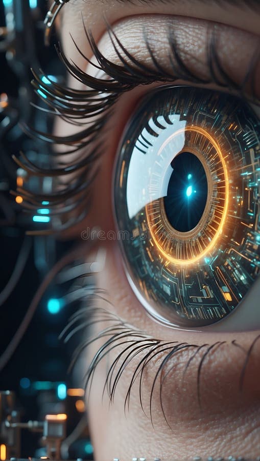 Aetheric Observer: Where Circuitry Meets Celestial Wonders. AI Generate ...