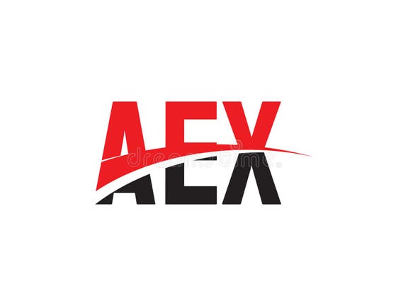 AEX Letter Initial Logo Design Vector Illustration Stock Vector ...