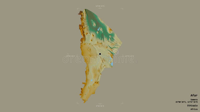 Afar, Ethiopia. Wiki. No Legend Stock Photo - Image of atlas, ethiopia ...