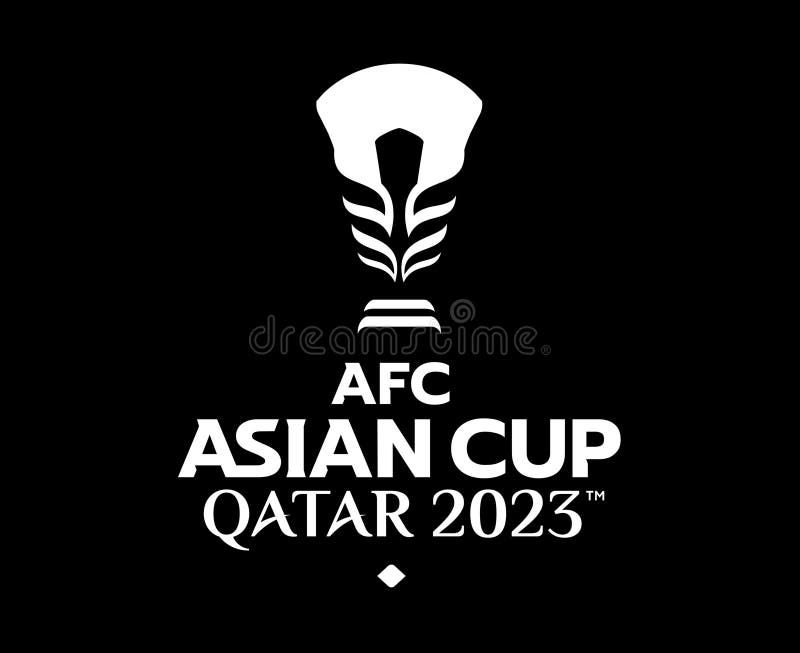 AFC Asian Cup Qatar 2023 Logo Design Symbol Abstract Stock Illustration ...