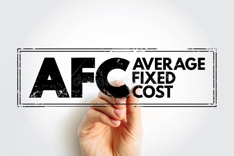 AFC - Average Fixed Cost is the Fixed Costs of Production Divided by ...