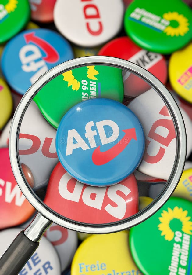 The AfD (German Party) in Focus Editorial Photo - Image of surveillance ...