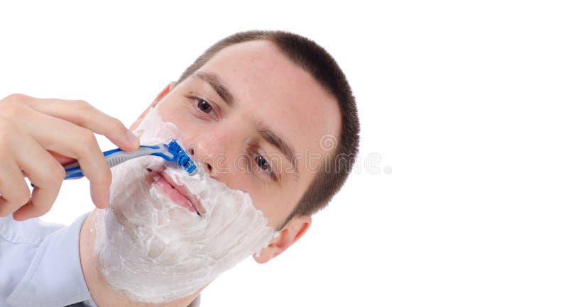 Afeitar concepto imagen de archivo. Imagen de hermoso - 17703369