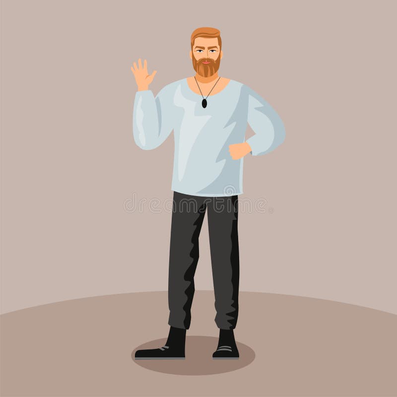 Affable Character Stock Illustrations – 174 Affable Character Stock ...