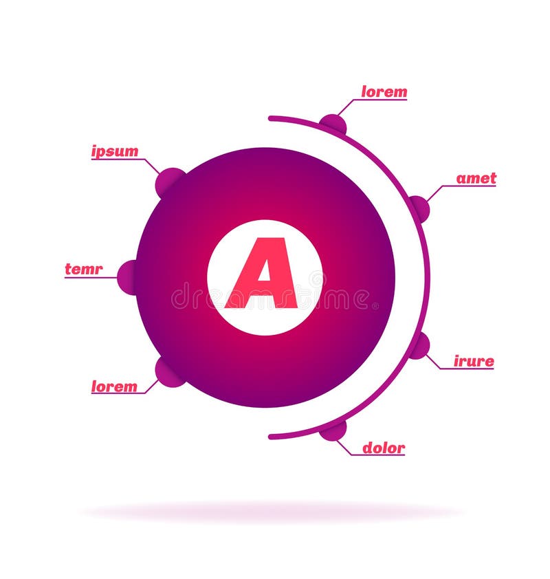 Affaires Infographic, Forme Ronde Illustration de Vecteur ...