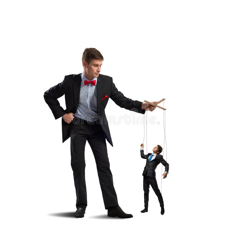 Affare Del Burattino E Del Burattinaio Immagine Stock - Immagine di ...