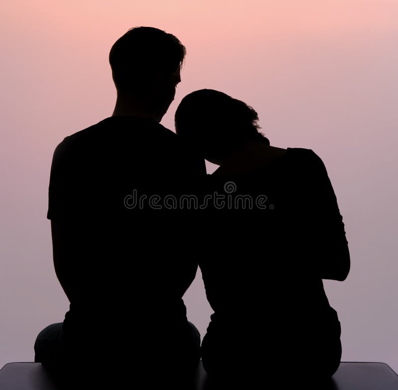 Affection stock photo. Image of dark, close, feminine - 7128460