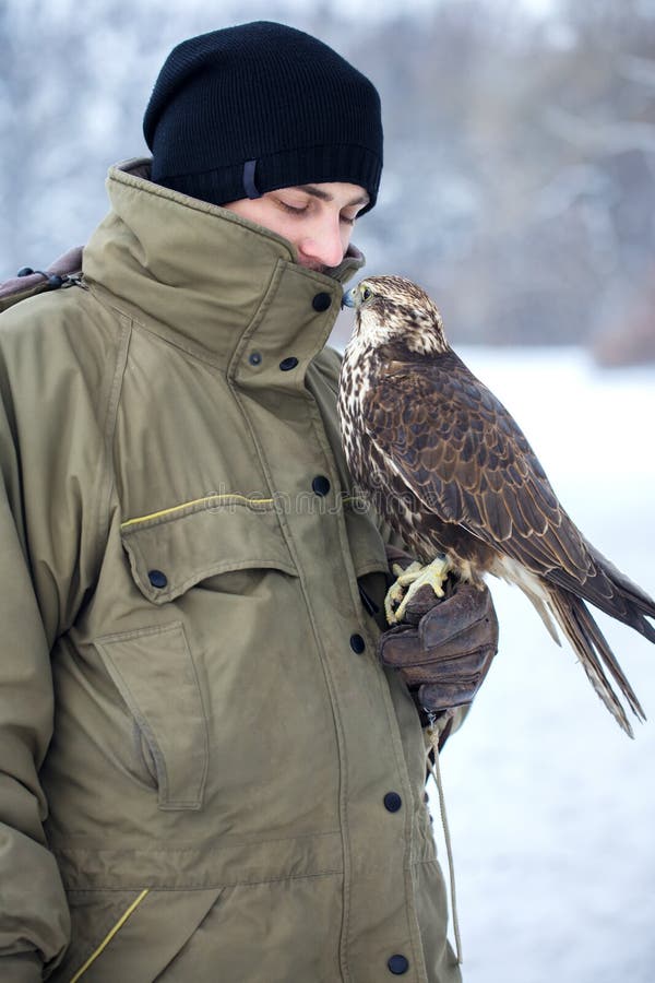 Man Holding Falcon Stock Photos - Download 132 Royalty Free Photos