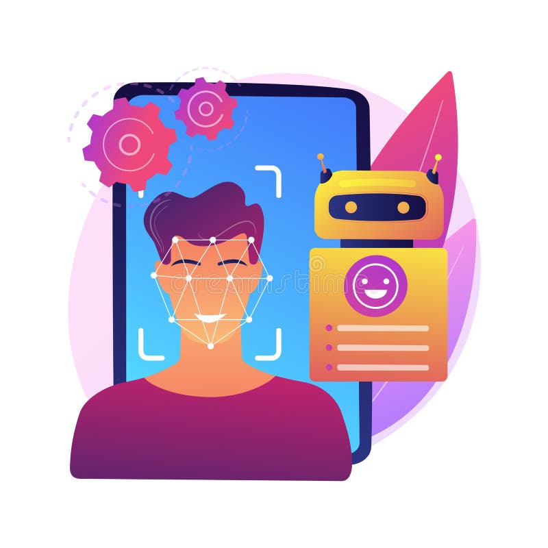 Affective Computing Abstract Concept Vector Illustration. Stock Vector ...