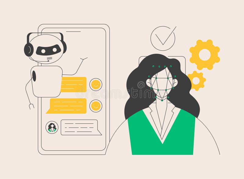 Affective Computing Abstract Concept Vector Illustration. Stock ...