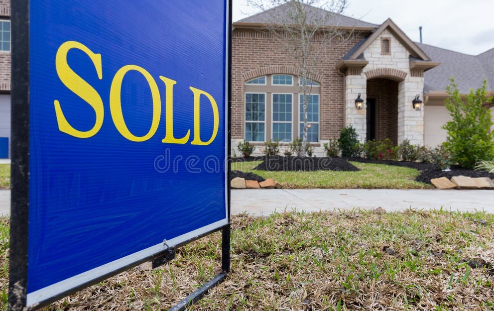 Affichage vendu photo éditorial. Image of signe, downsizing - 176372776