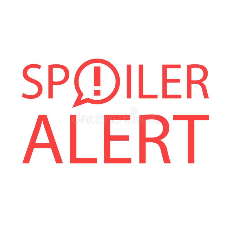Affiche D'alerte De Spoiler. Illustration de Vecteur - Illustration du ...