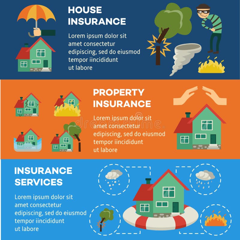 Infographie d'assurance illustration de vecteur. Illustration du agent ...