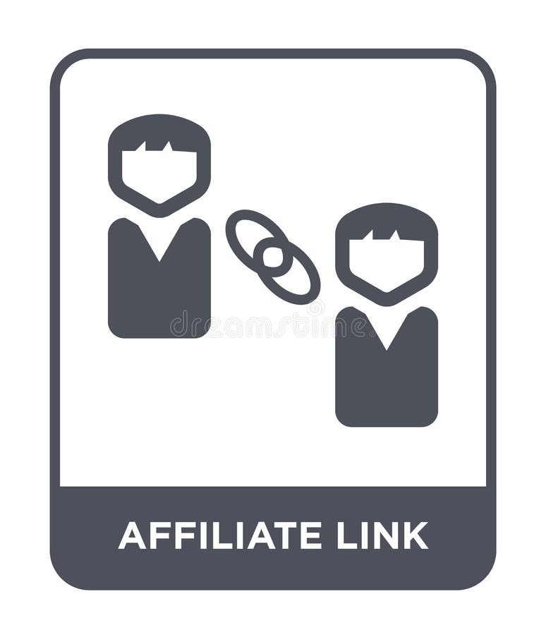 Affiliate Link Icon in Trendy Design Style. Affiliate Link Icon ...