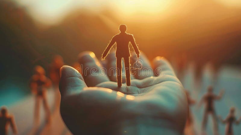 Affiliation Symbolizes Cooperation People Shared Intentions Stock ...