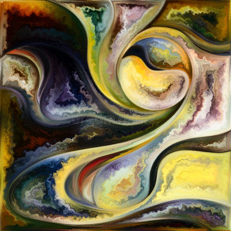 Shape Division in Art stock illustration. Illustration of allegory ...