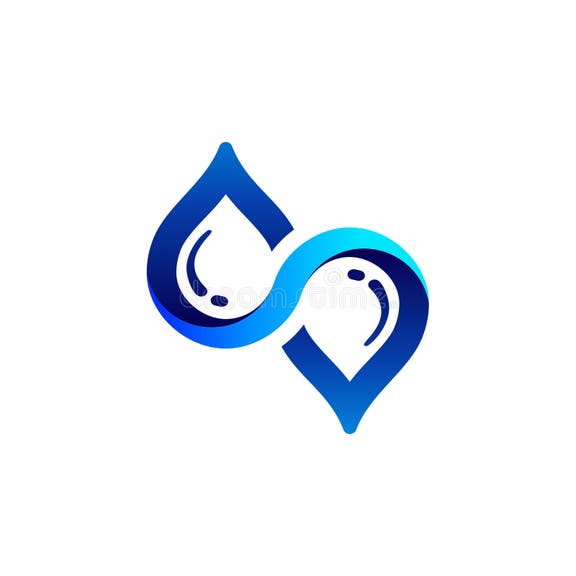 Affinity Water Logo in Gradient Style Stock Illustration - Illustration ...