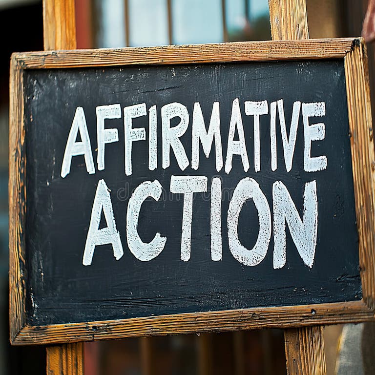 AFFIRMATIVE ACTION Text Related To the Type of Discrimination Written ...