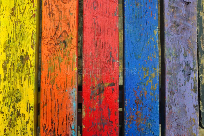 Afgebroken Verf Houten Textuur Stock Foto - Image of spectrum, macro ...