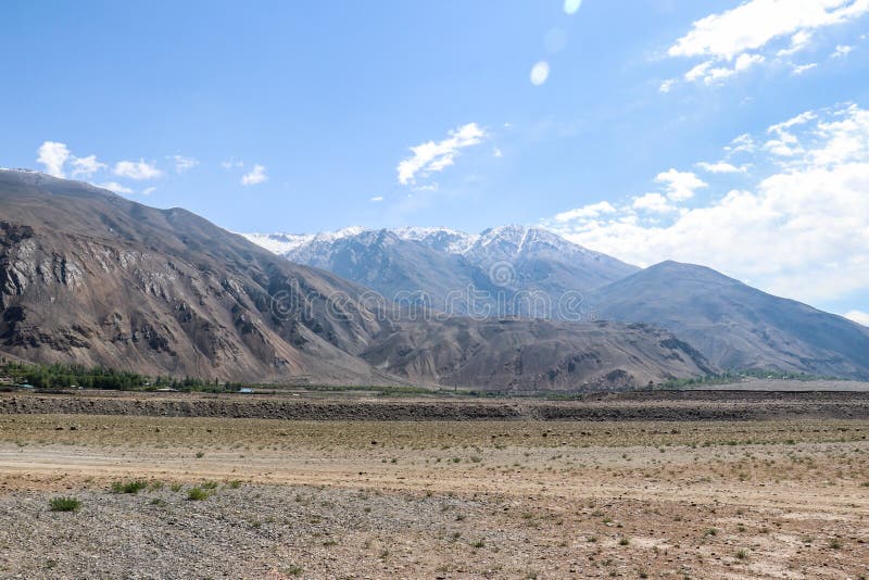 Afghanistan from the air stock photo. Image of mountain - 153279520