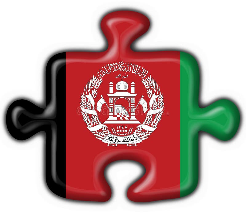 Afghanistan Button Flag Puzzle Shape Stock Illustration - Illustration ... Afghanistan Button Flag Puzzle Shape Stock Illustration - Illustration ...