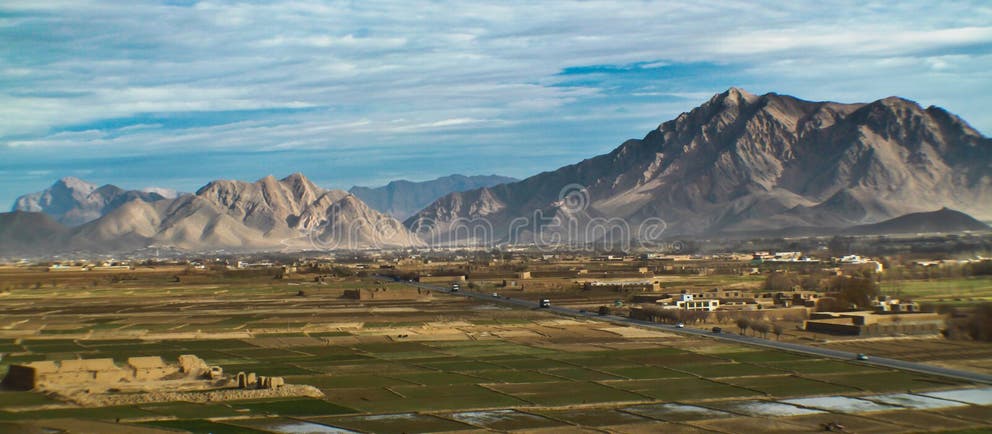 Afghanistan landscape stock image. Image of clouds, asia - 22260681