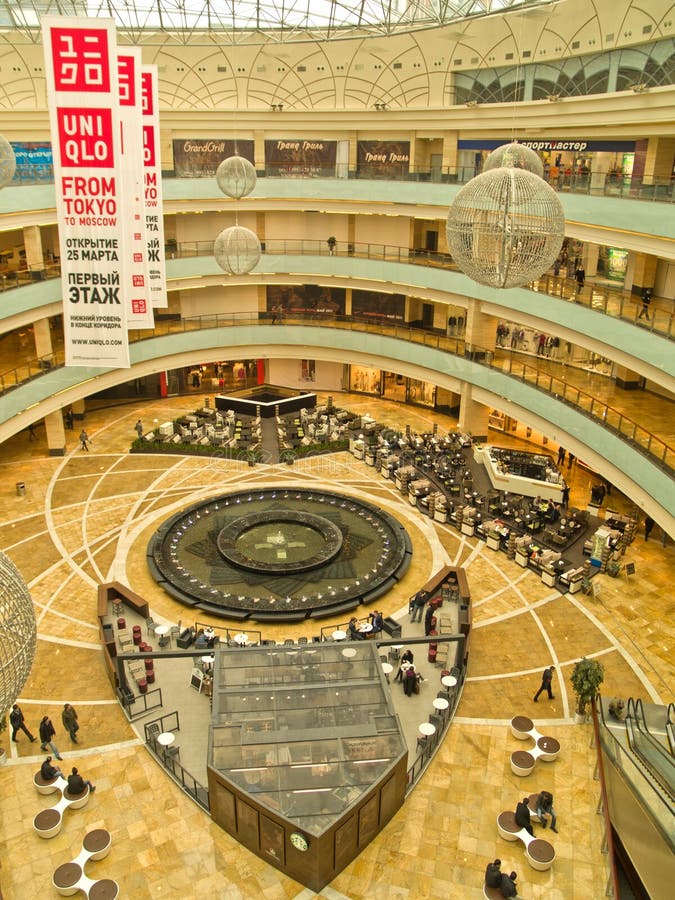 AFI Mall, Moscow, Russia, April 21, 2011 Editorial Image - Image of ...