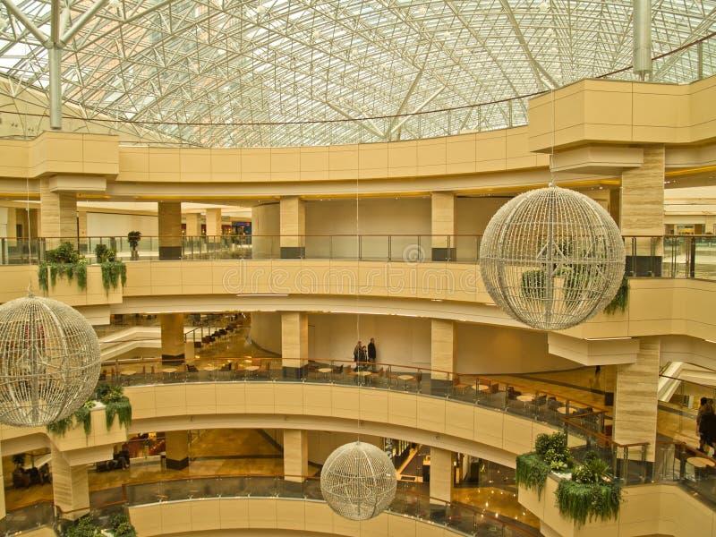 AFI Mall, Moscow, Russia, April 21, 2011 Editorial Image - Image of ...