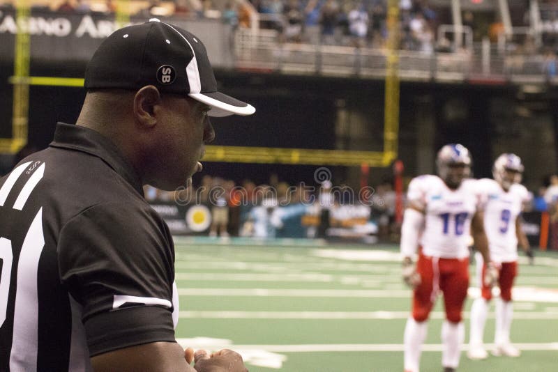 AFL Referee Official at Arizona Rattlers Game Editorial Photo - Image ...