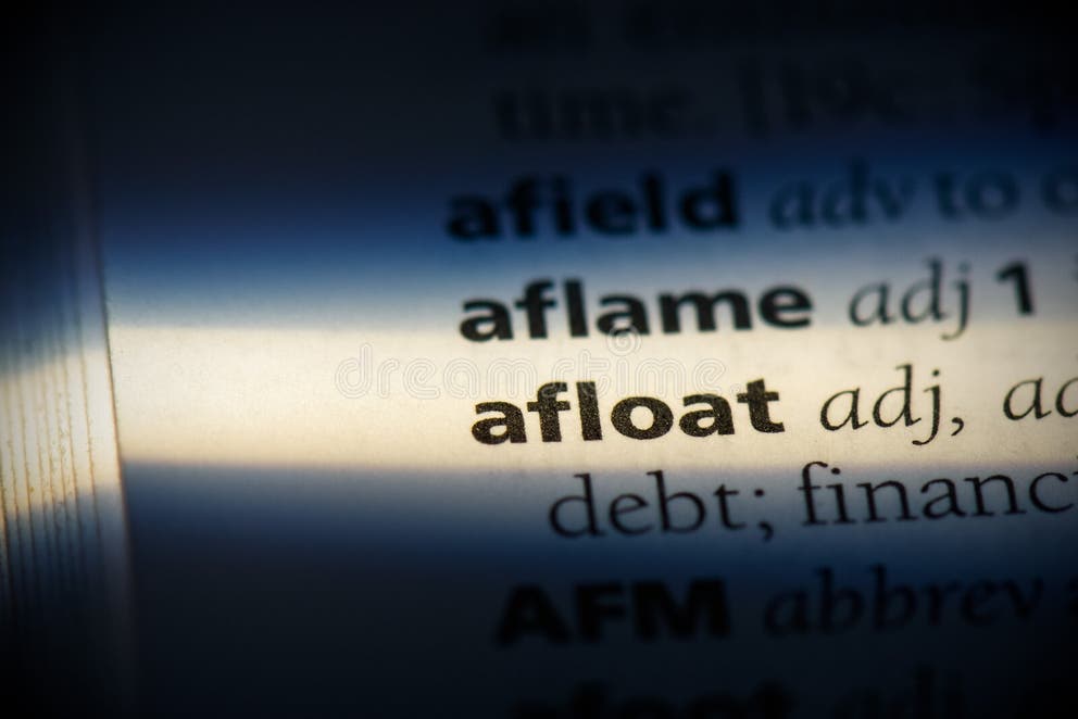 Afloat stock photo. Image of isolated, page, paper, linguistic - 161577216