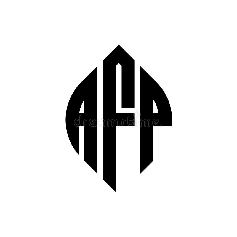 AFP Circle Letter Logo Design with Circle and Ellipse Shape. AFP ...