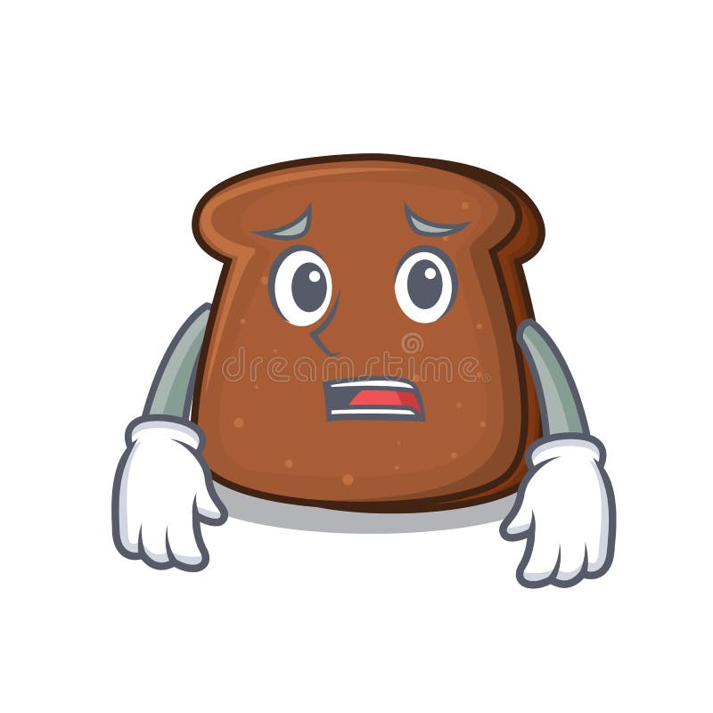 Scared Bread Cartoon Stock Illustrations – 210 Scared Bread Cartoon ...