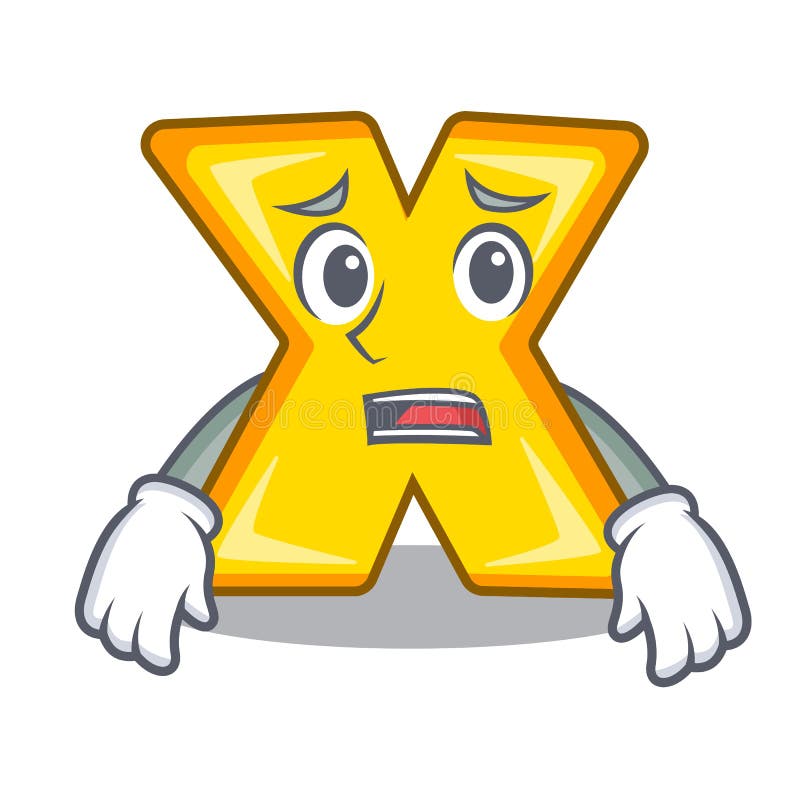 Afraid Cartoon Multiply Sign Stock Illustrations – 1 Afraid Cartoon ...