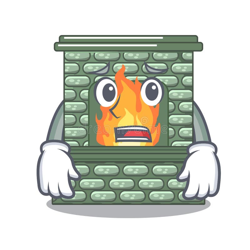 Scared Flame stock vector. Illustration of panic, flame - 15054626