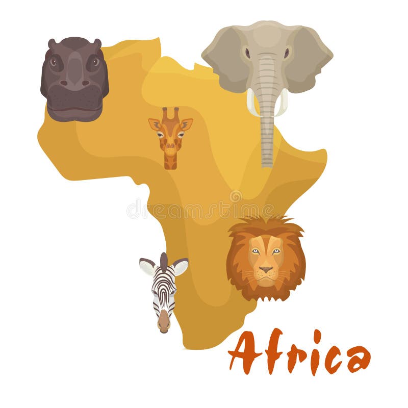 Africa Continent Map Stock Illustrations 138 367 Africa Continent Map