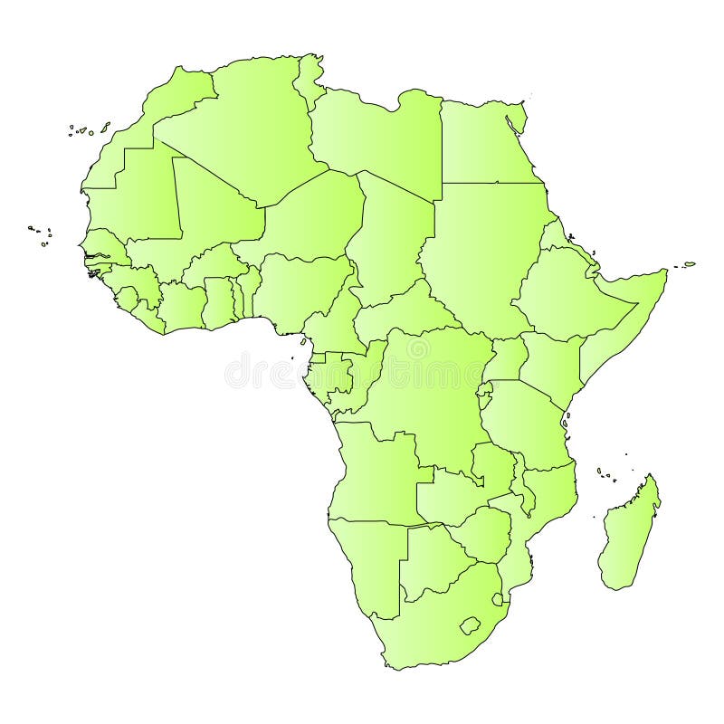280+ Africa map outline Free Stock Photos - StockFreeImages