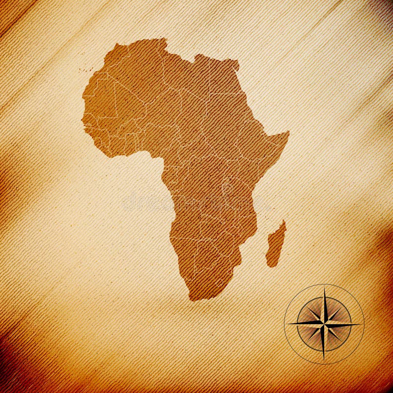 Africa Map, Wooden Design Background, Vector Stock Vector ... Africa Map, Wooden Design Background, Vector Stock Vector ...