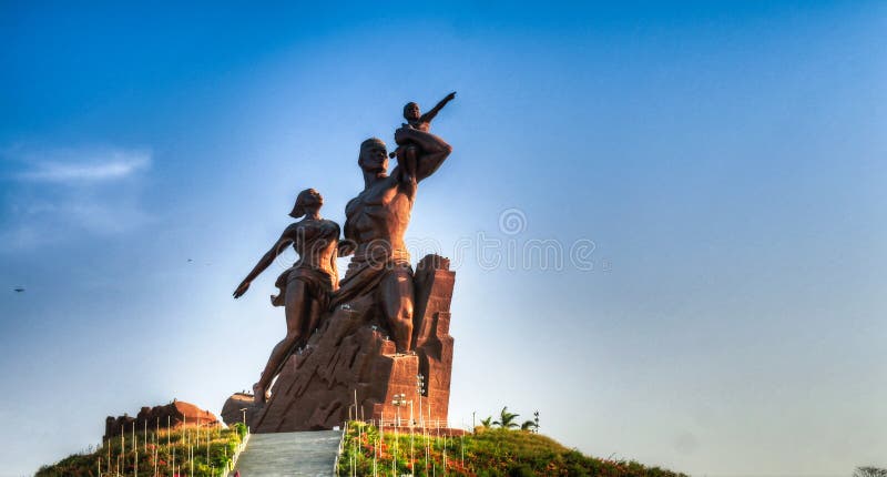 Africa Renaissance Monument, Dakar, Senegal Editorial Stock Image ...