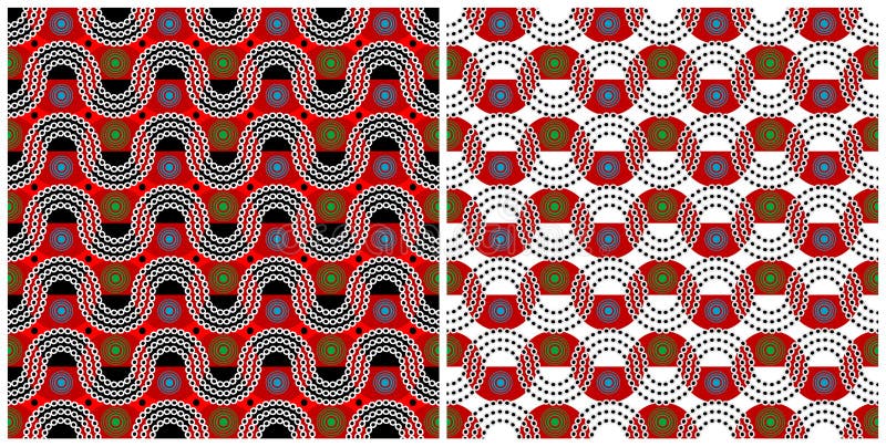 Ndebele African Border Pattern Art Stock Vector - Illustration of ...