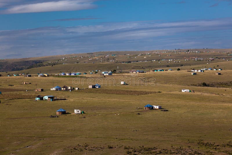 Africa Transkei Landscapes Homes Editorial Photo - Image of dozens ...