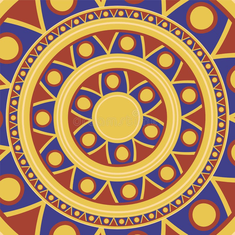 Africa Triangle Geometric Patterns and Shevron. Stock Illustration ...