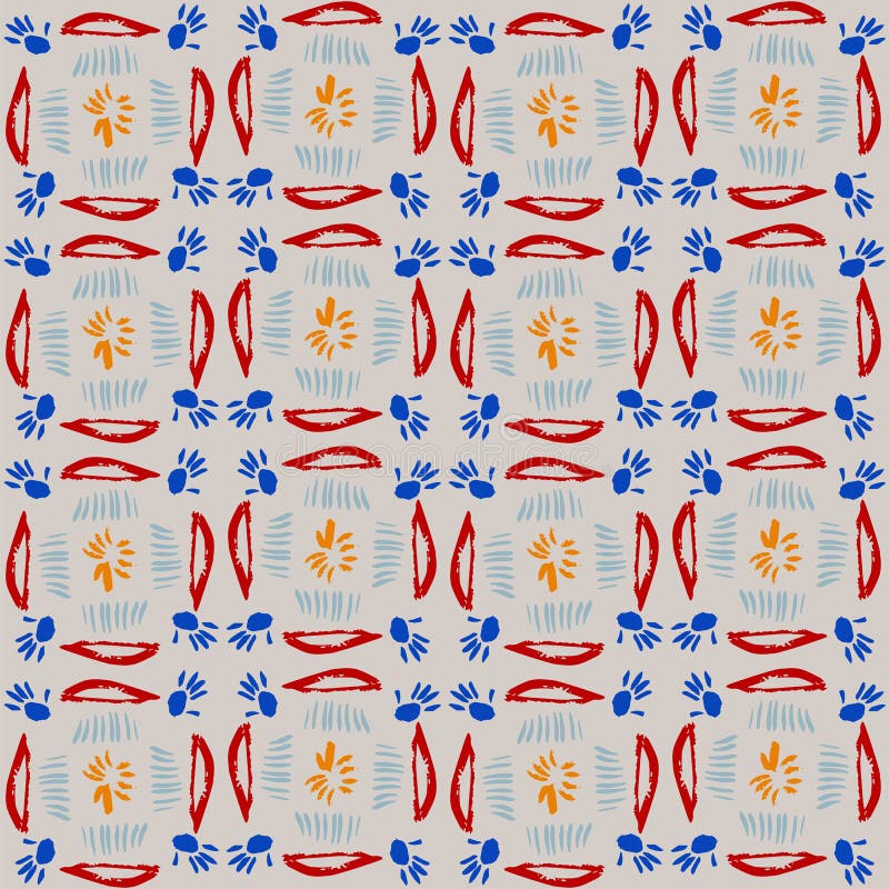 Africa Triangle Geometric Patterns and Shevron. Stock Illustration ...