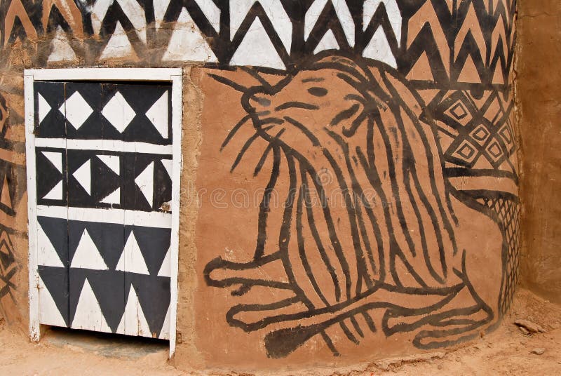 African adobe hut stock photo. Image of holistic, black - 4994964