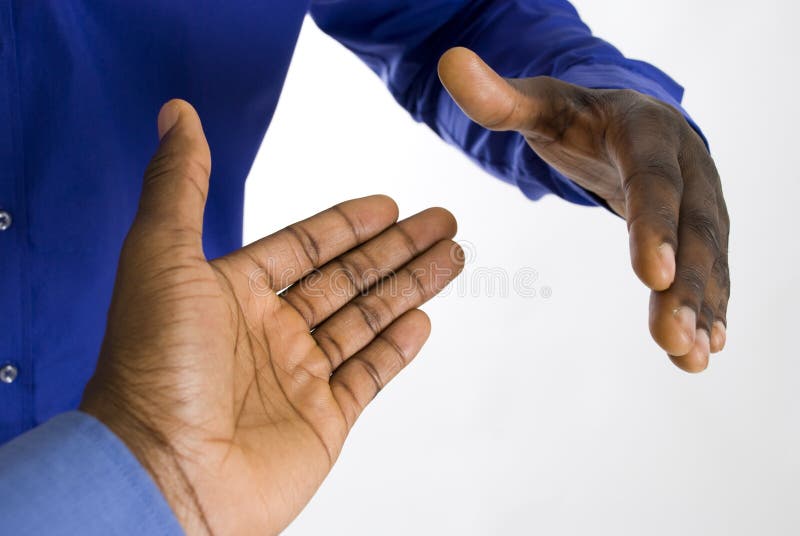 African American Business Handshake Stock Image - Image of offer ...