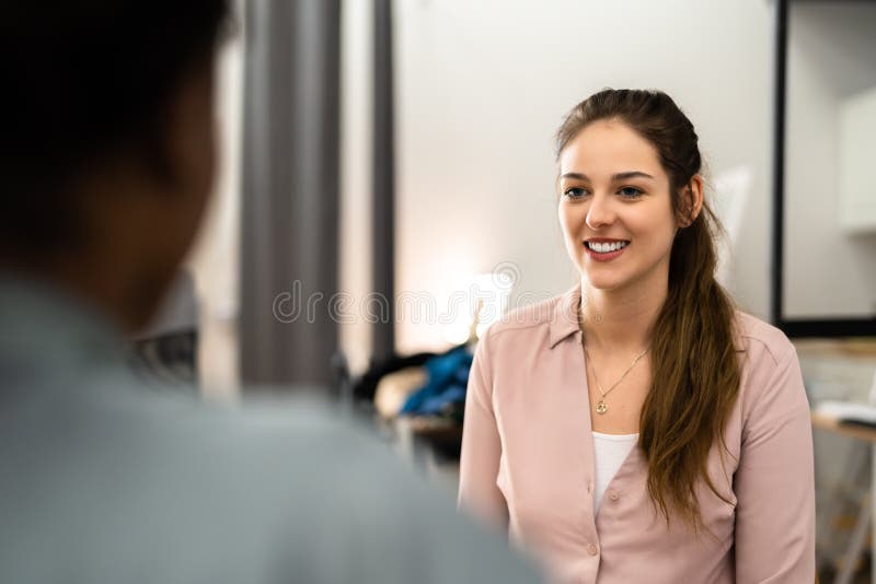African American in Business Job Interview Stock Photo - Image of women ...